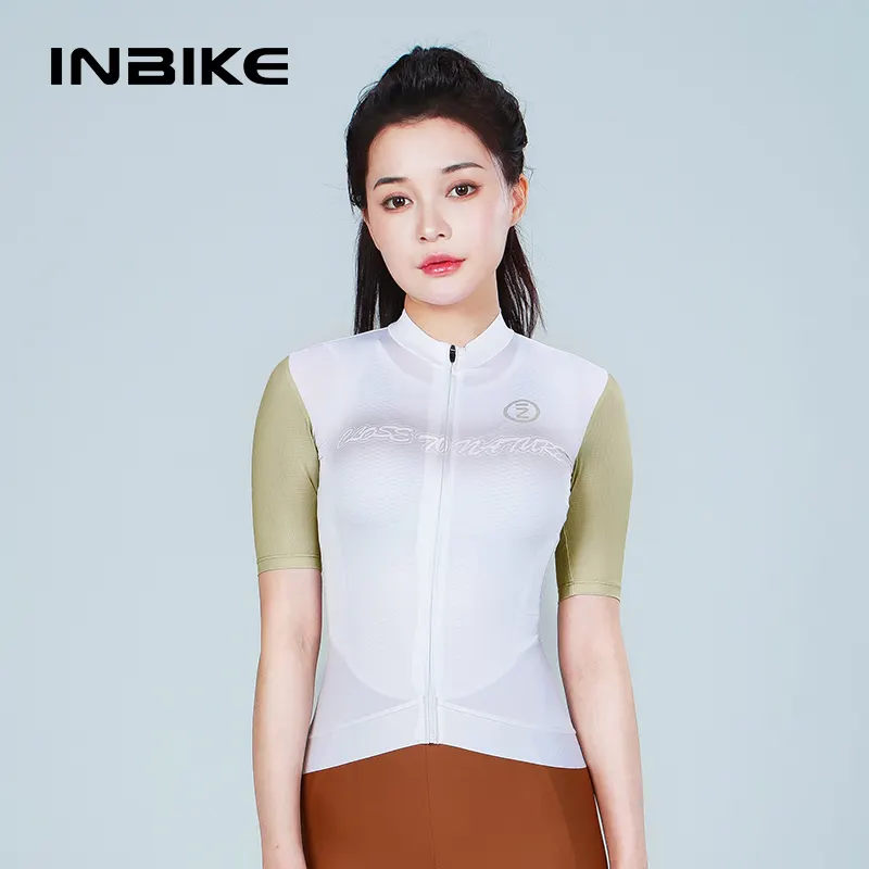 INBIKE Hongxi Women Short Sleeve Cycling Jersey Reflective