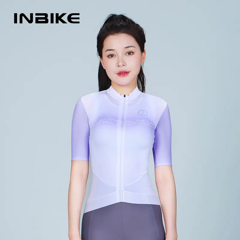 INBIKE Hongxi Women Short Sleeve Cycling Jersey Reflective